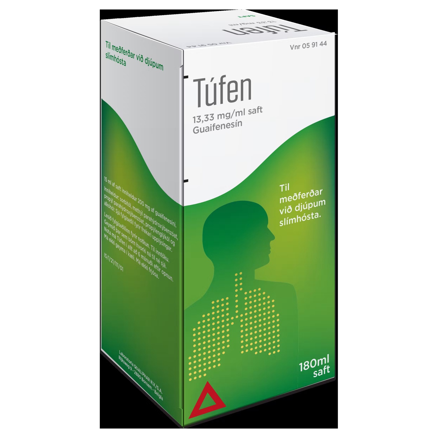 Túfen 13.33mg/ml 180ml | Urðarapótek