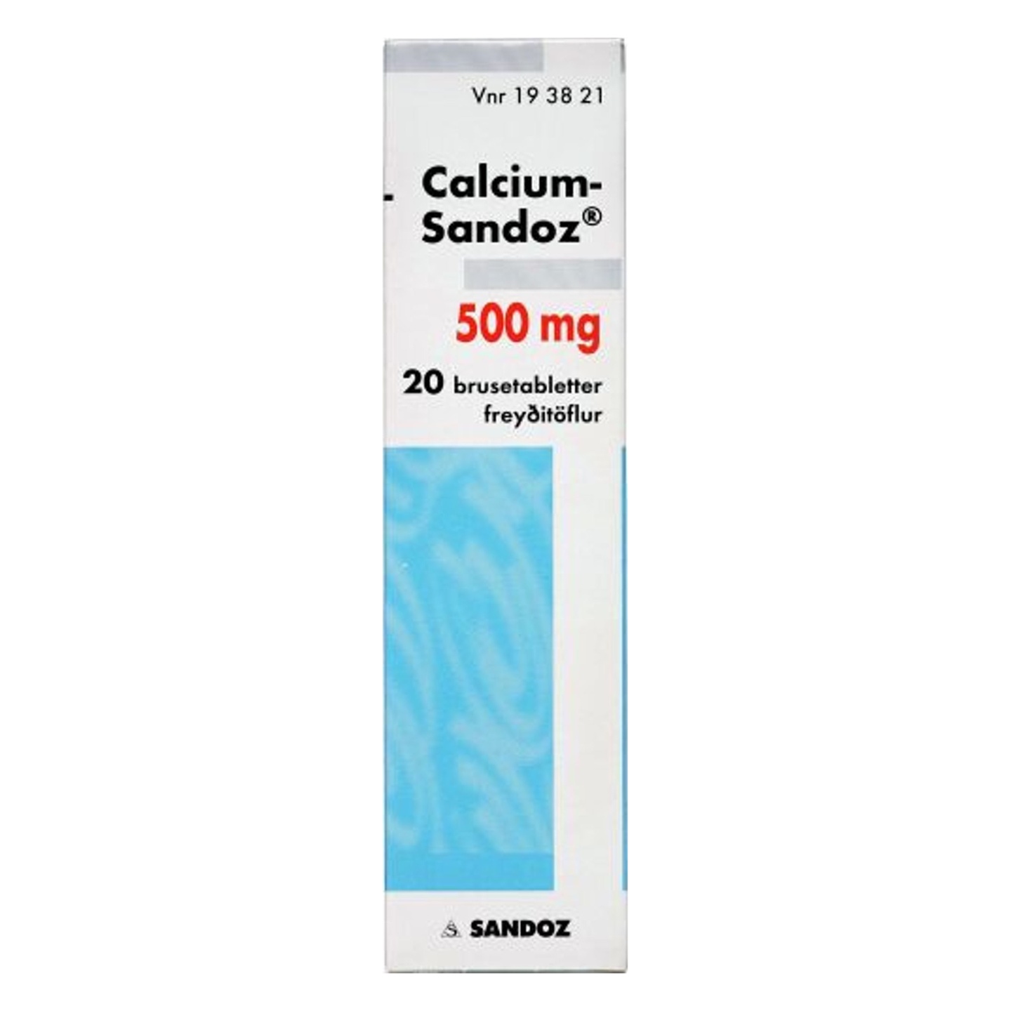 Calcium-Sandoz 500mg 20stk | Urðarapótek
