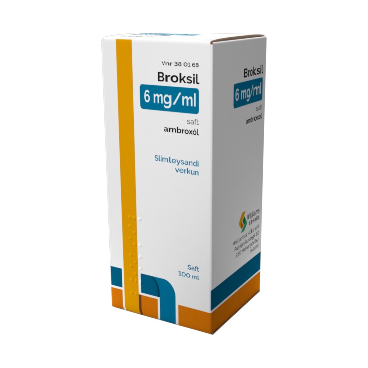 Broksil 6mg/ml 100ml | Urðarapótek